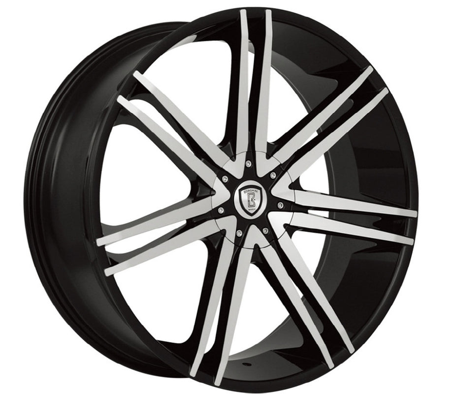 22" Borghini B20 Wheels Chrome 5 Lug - Lowest Price with Free Shipping ...